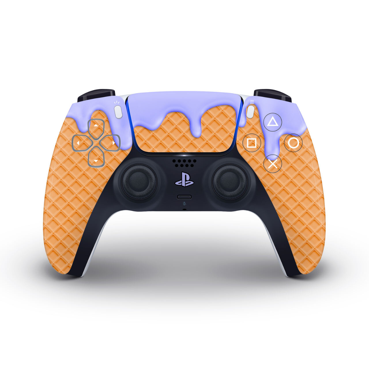 Blueberry Cream Ps5 Controller Skin | KO Custom Creations