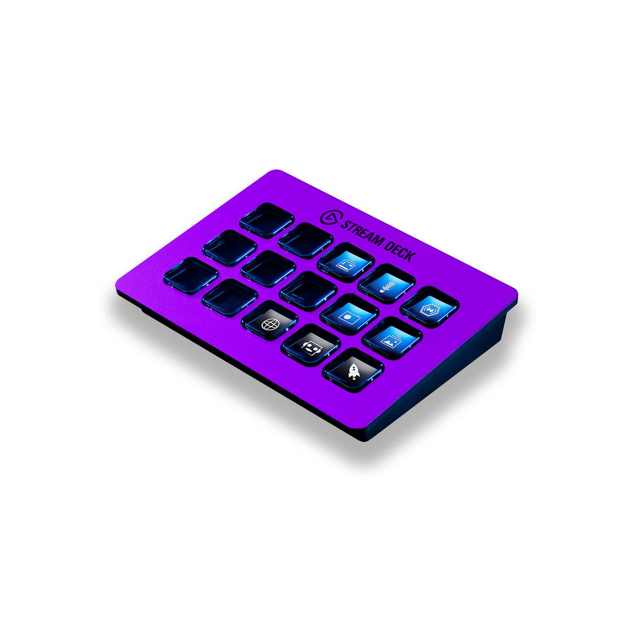 Rich Purple Stream Deck Skin | KO Custom Creations