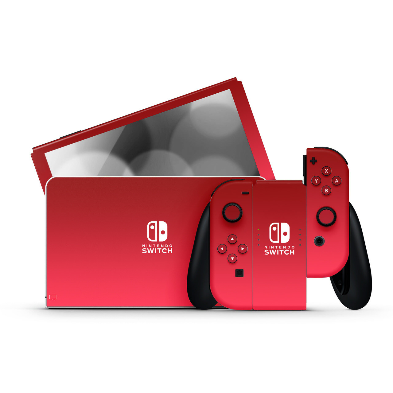 Strawberry Nintendo Switch OLED Skins | KO Custom Creations