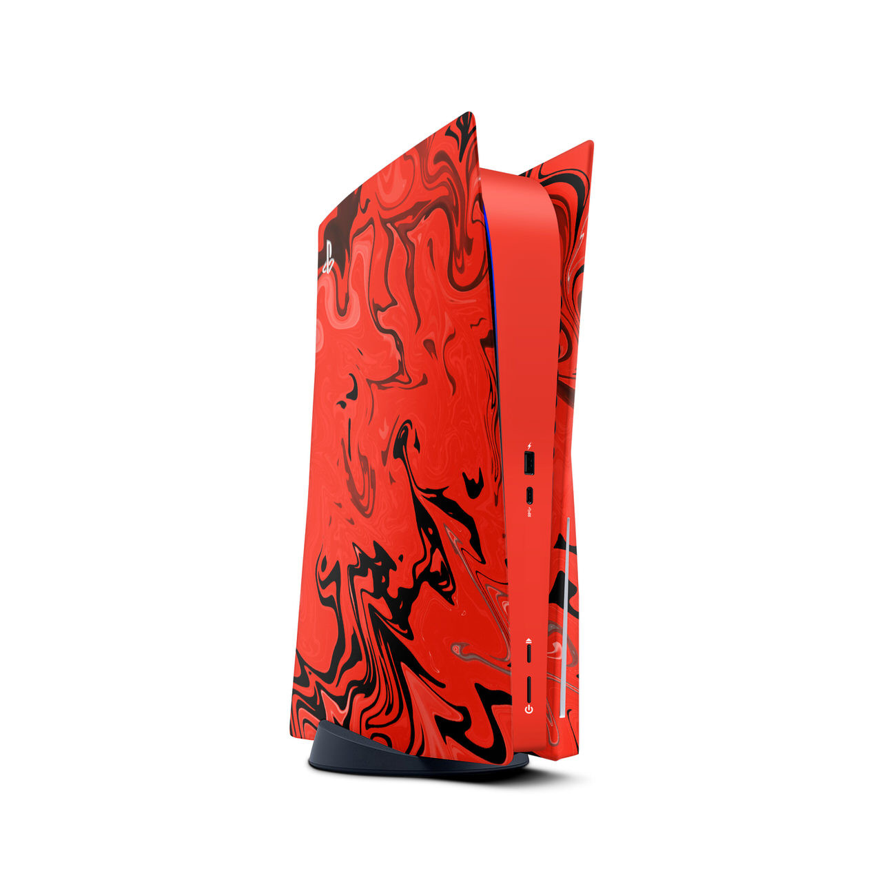 Green Marbling PlayStation 5 Console Skin | KO Custom Creations