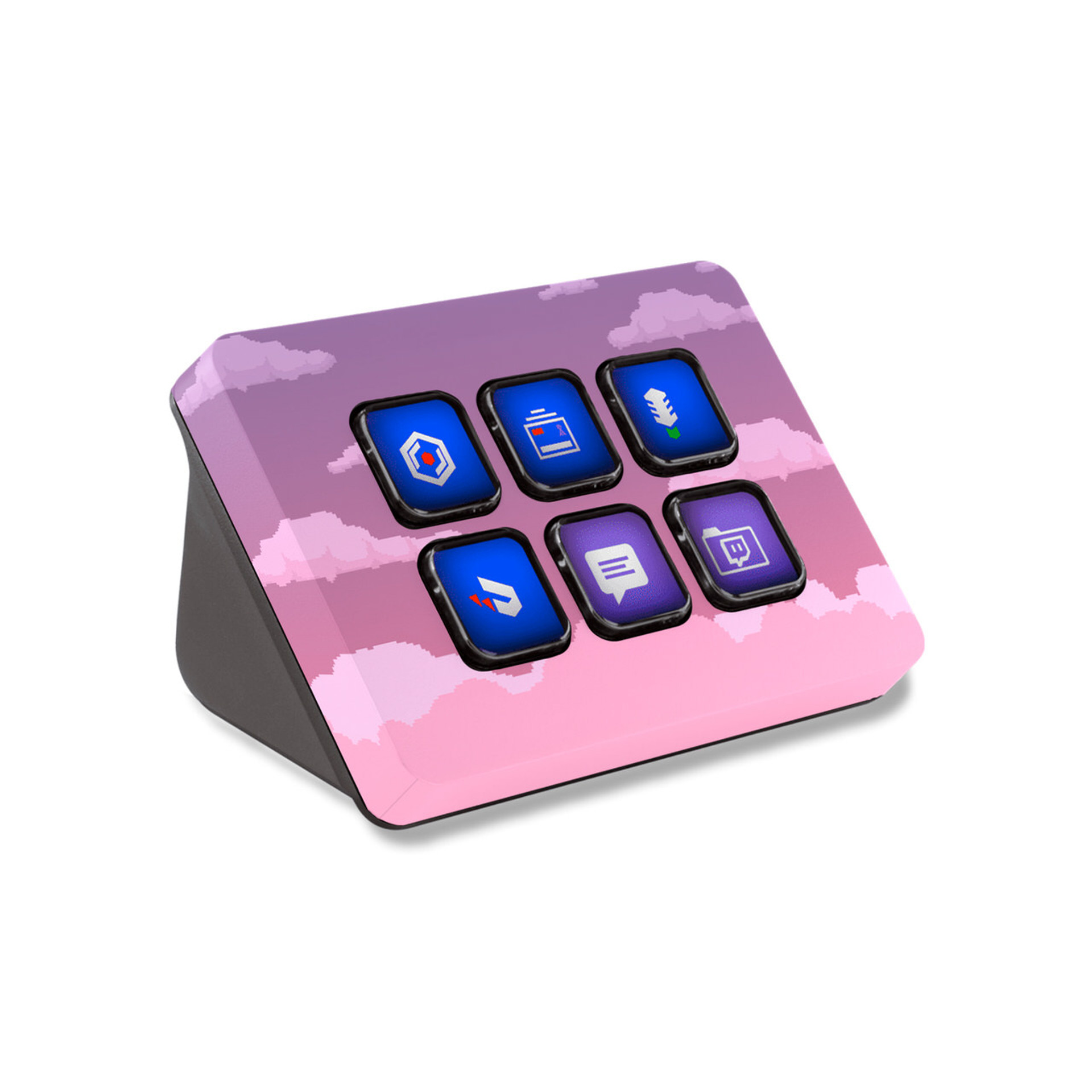 Neon Smoke Elgato Stream Deck Skin Ko Custom Creations