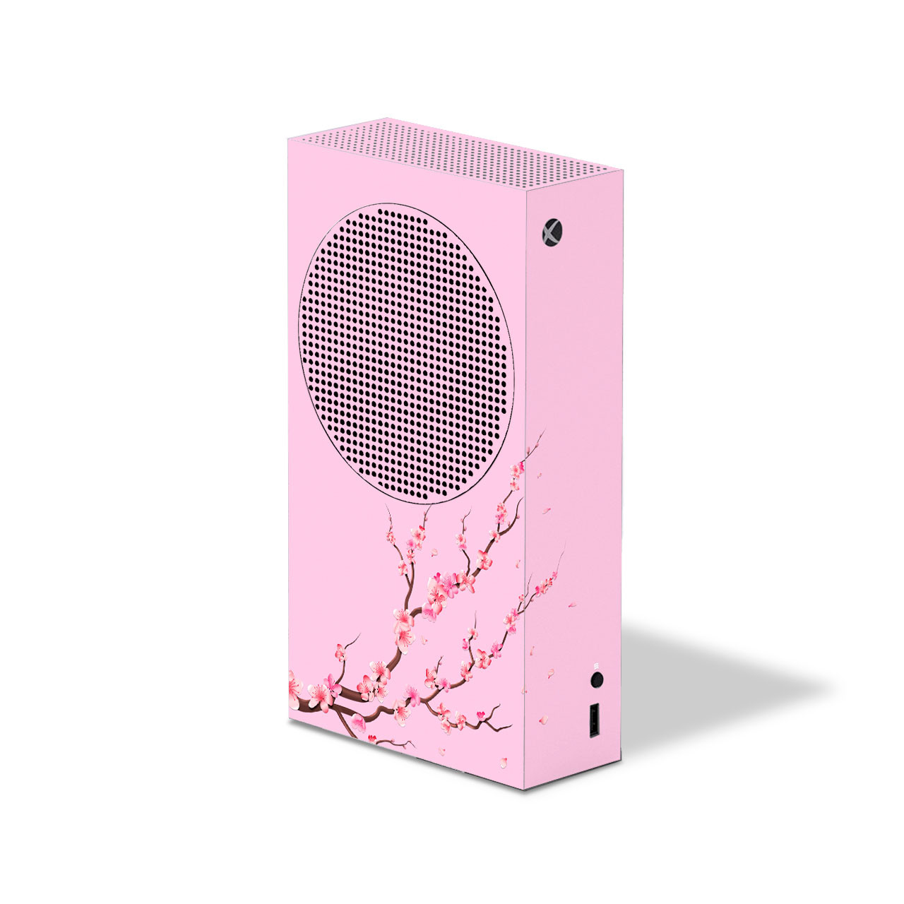 Lace Pink Cherry Blossoms Xbox Series S Skin | KO Custom Creations