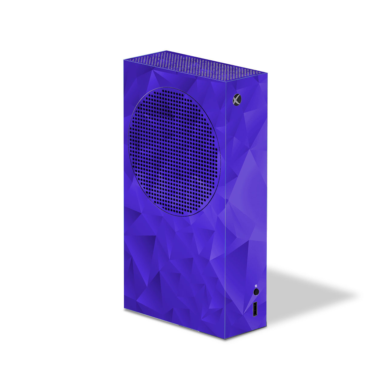 Deep Purple Polygonized Xbox Series S Skin | KO Custom Creations