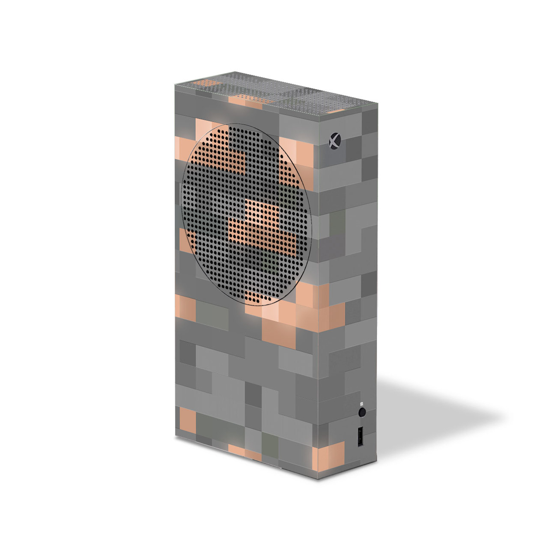 Pixel Iron Block Xbox Series X Skin | KO Custom Creations