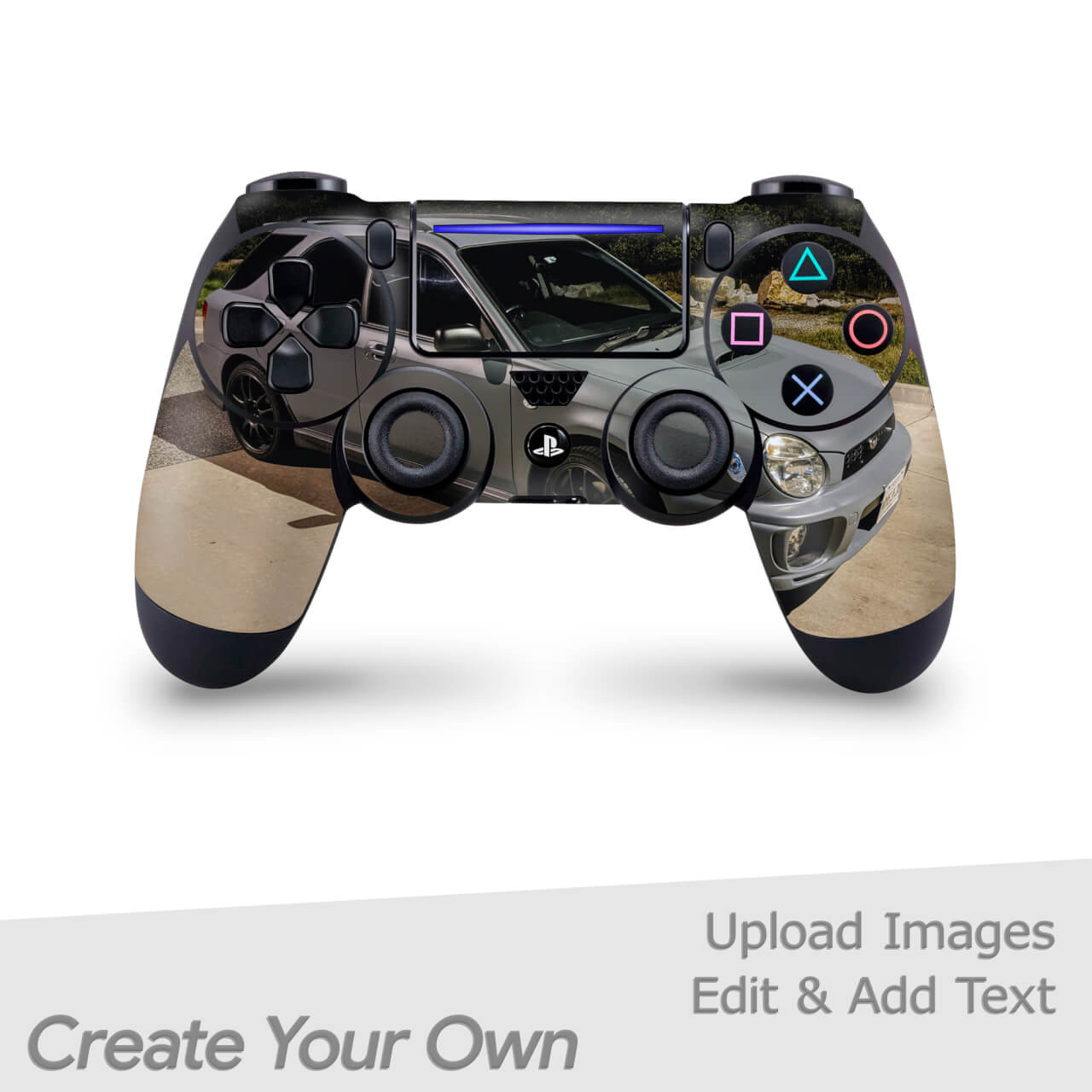 Custom Ps4 Controller Skin | Add images & text