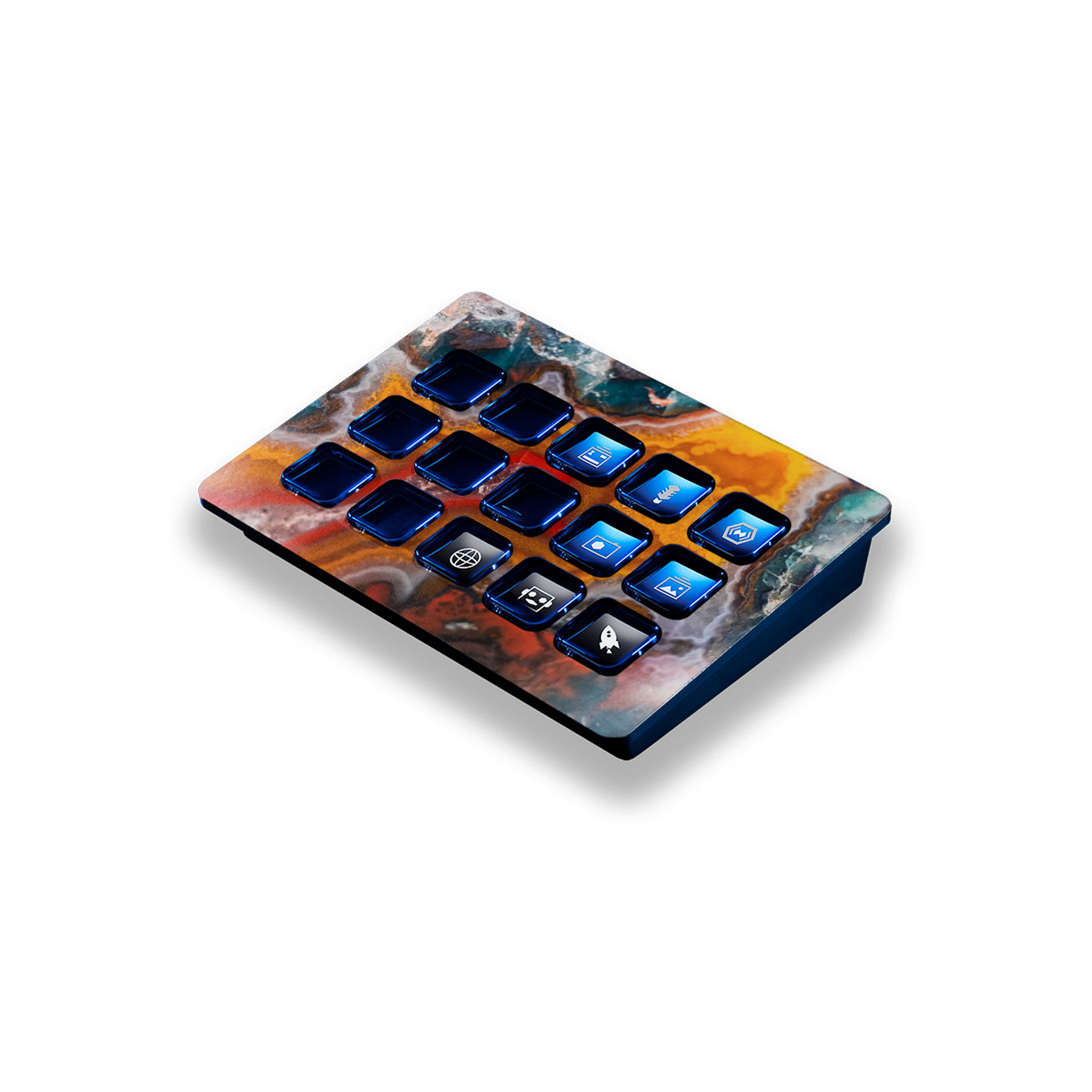 Blue Agate Elgato Stream Deck Skin Ko Custom Creations