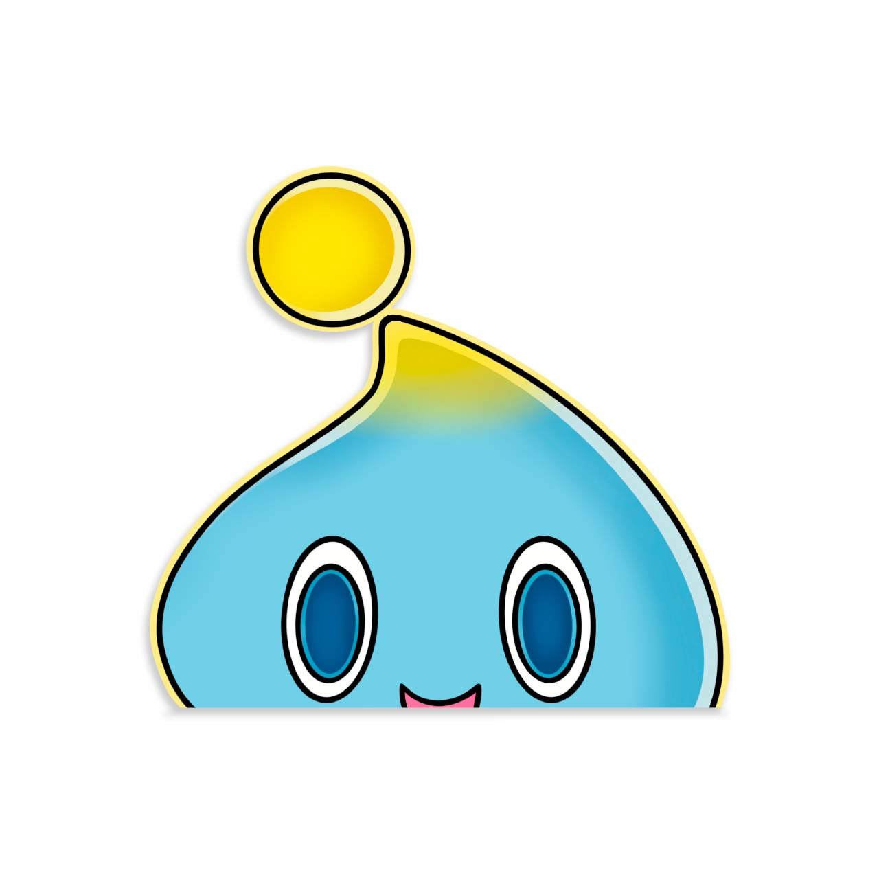 Chao Peeker Sticker | KO Custom Creations