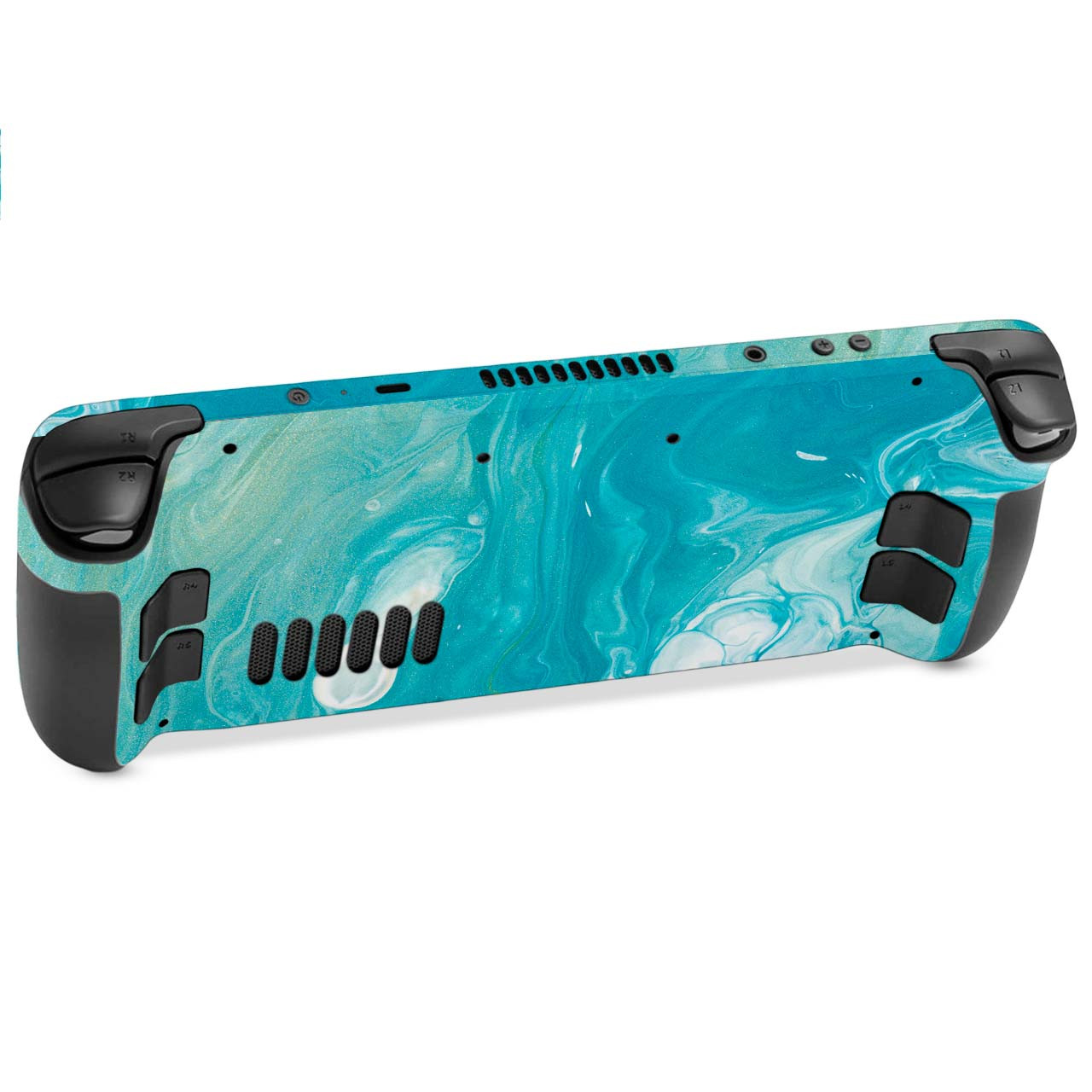 Water Stone Marbled Valve Steam Deck Skin | KO Custom Creations