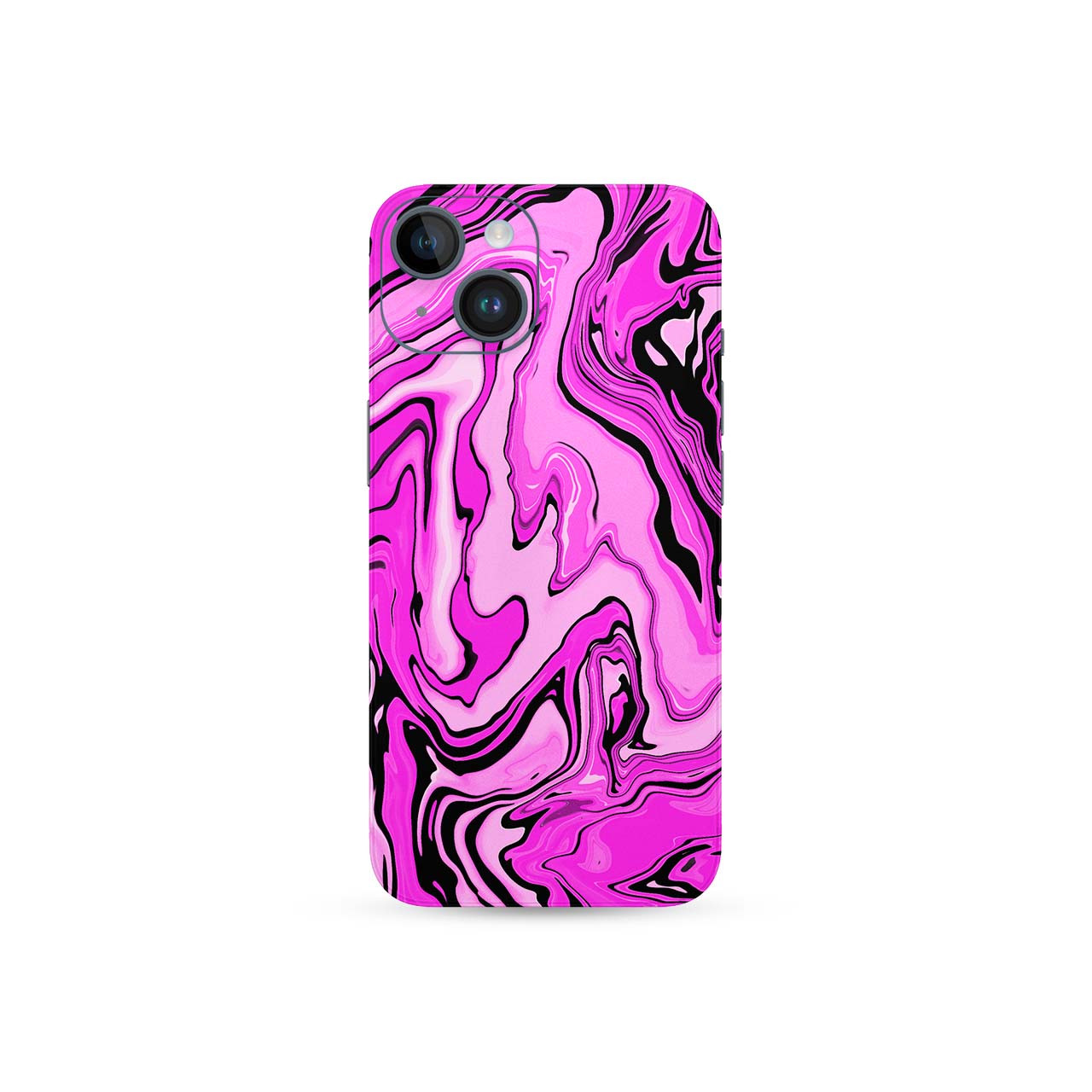Pink Marbling iPhone 14 Pro Skin | KO Custom Creations