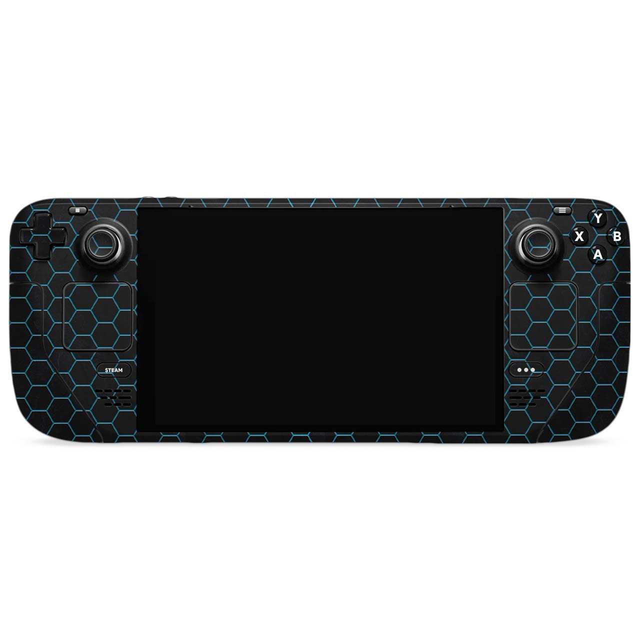 Cobalt Blue Hex Armour Steam Deck Skin | KO Custom Creations