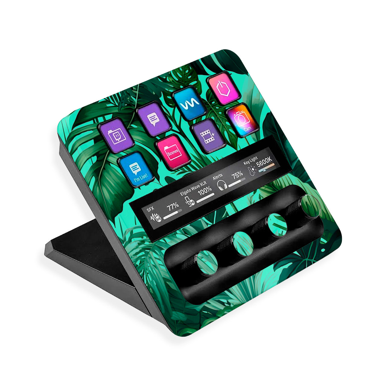 Magic Mint Elgato Stream Deck Plus Skin | KO Custom Creations