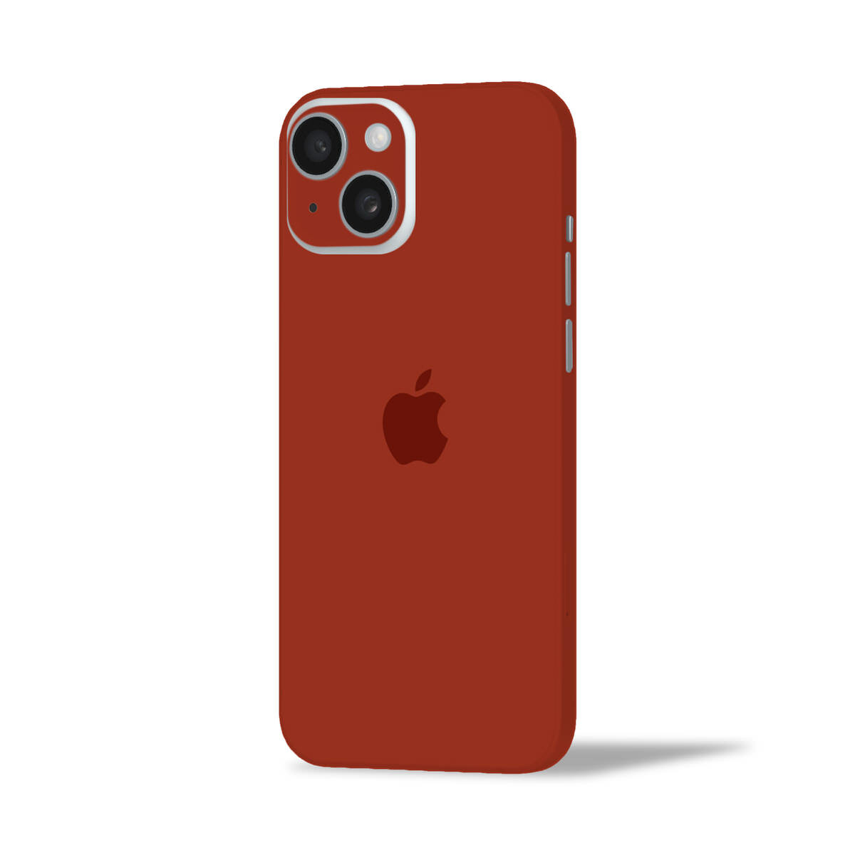 Burnt Red Apple iPhone 14 Skin | KO Custom Creations