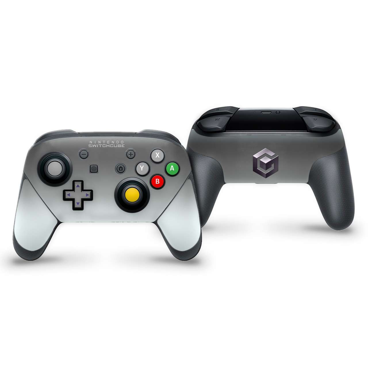 Gamecube Silver Switch Skin