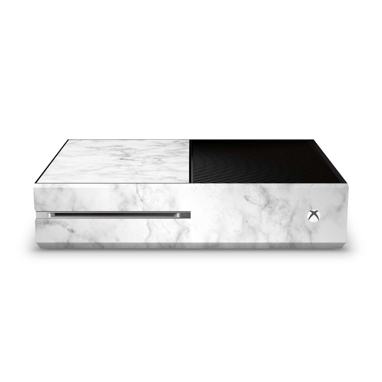 White Marble Xbox One S Console Skin