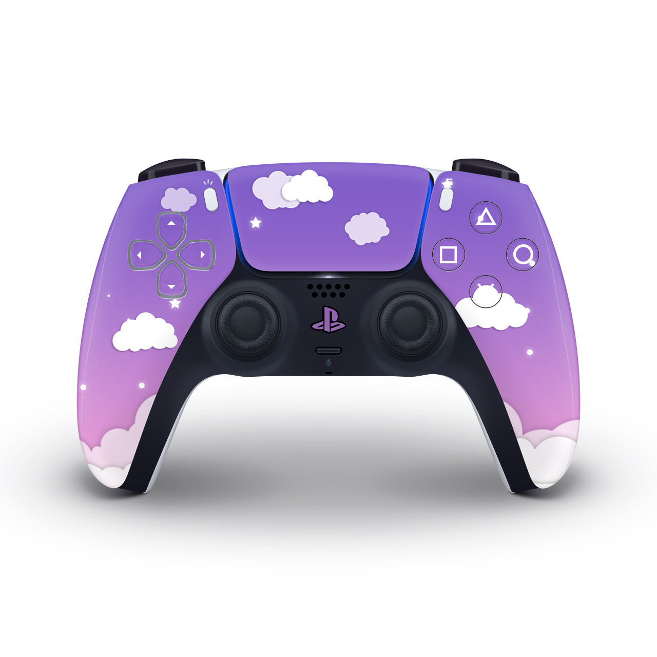 Cyan Sky Playstation 5 Controller Skin | KO Custom Creations