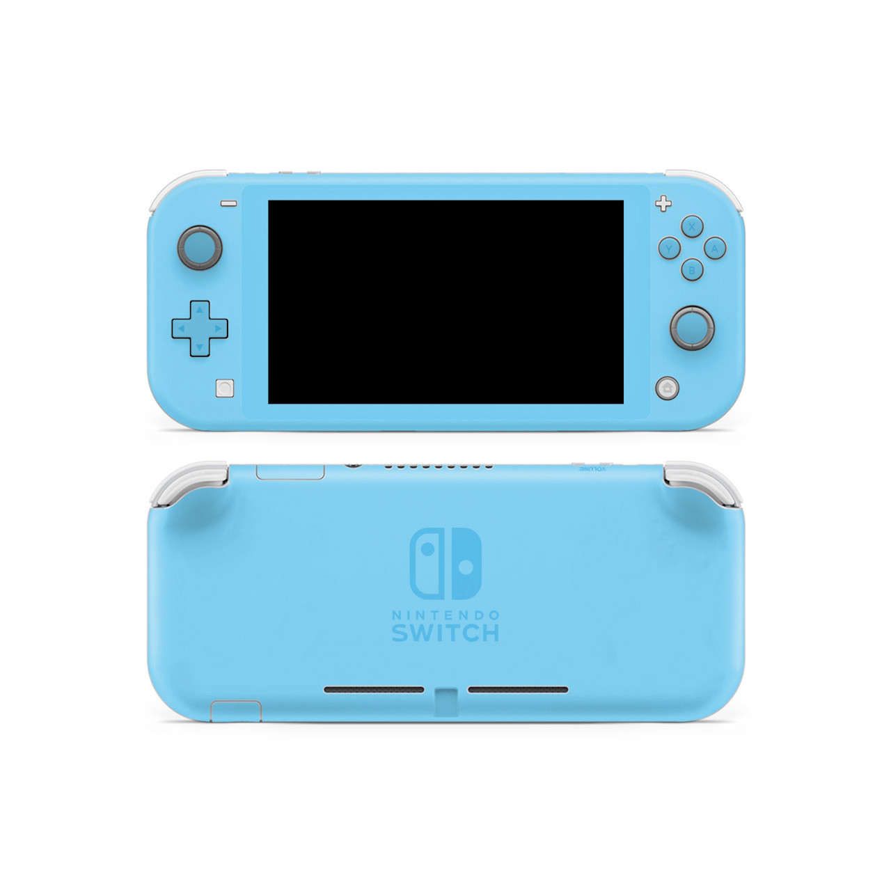 Baby Blue Nintendo Switch Lite Cover Wrap | KO Custom Creations