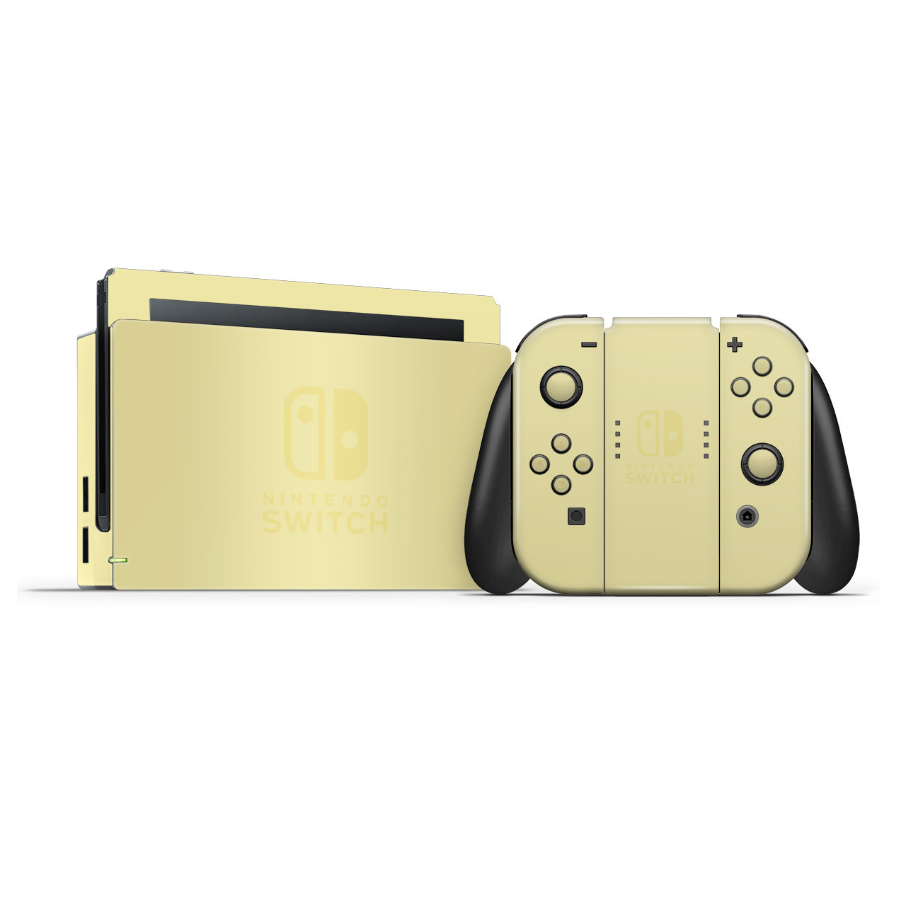 Refresh Yellow Nintendo Switch Skins | KO Custom Creations