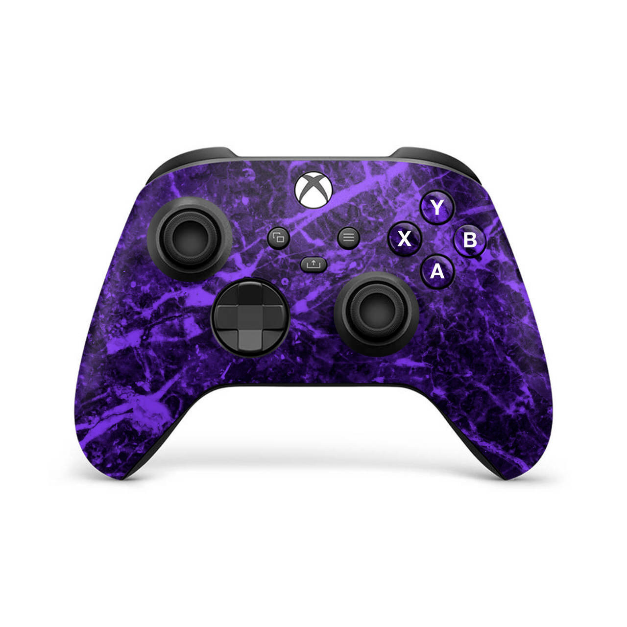 Royal Purple Marble Xbox Controller Skin | KO Custom Creations