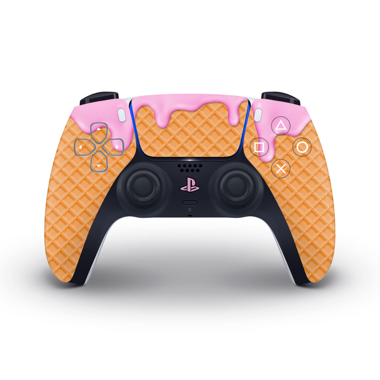 Vanilla Ice Cream Ps5 Controller Skin | KO Custom Creations