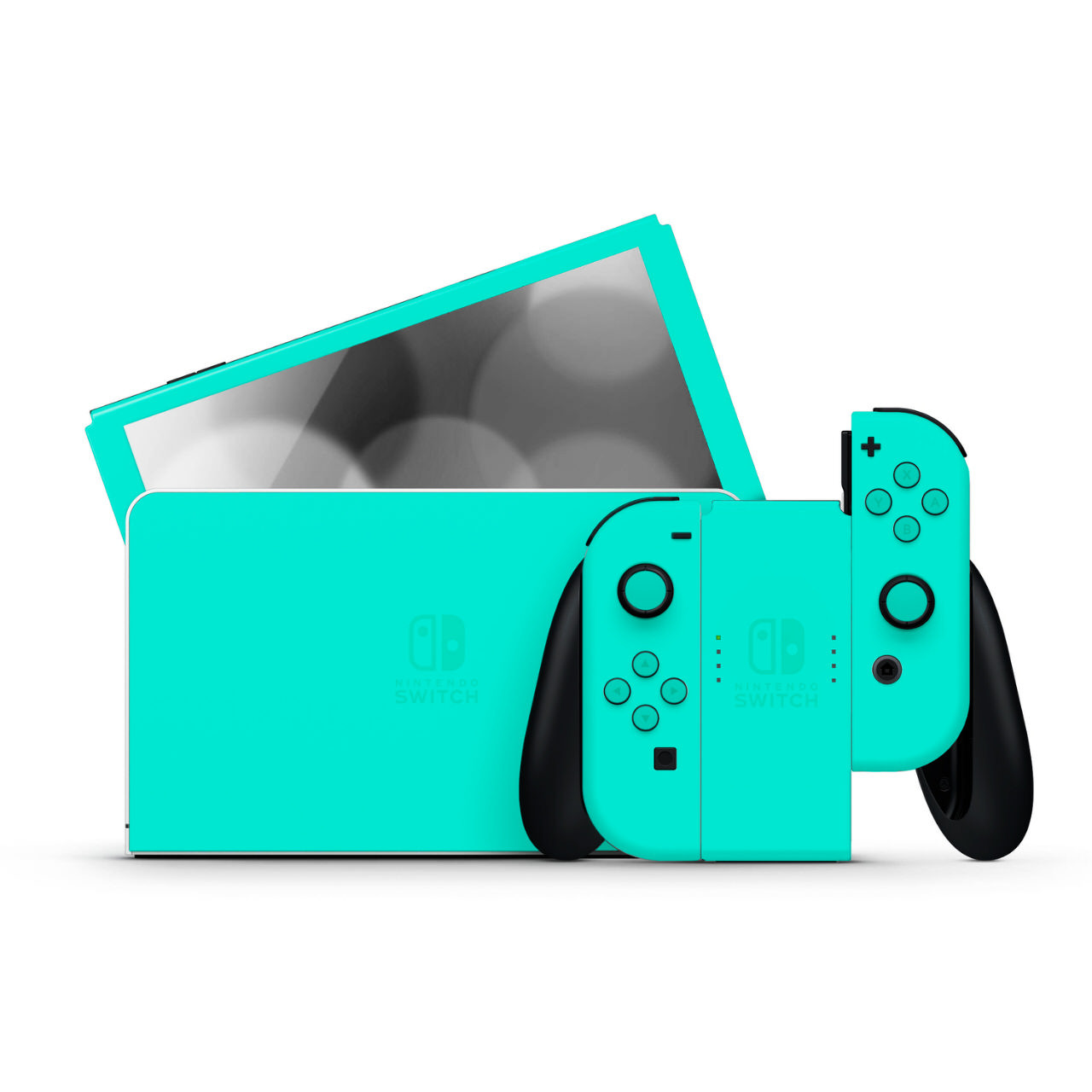 Happy Turquoise Nintendo 2DS Skin Cover | KO Custom Creations