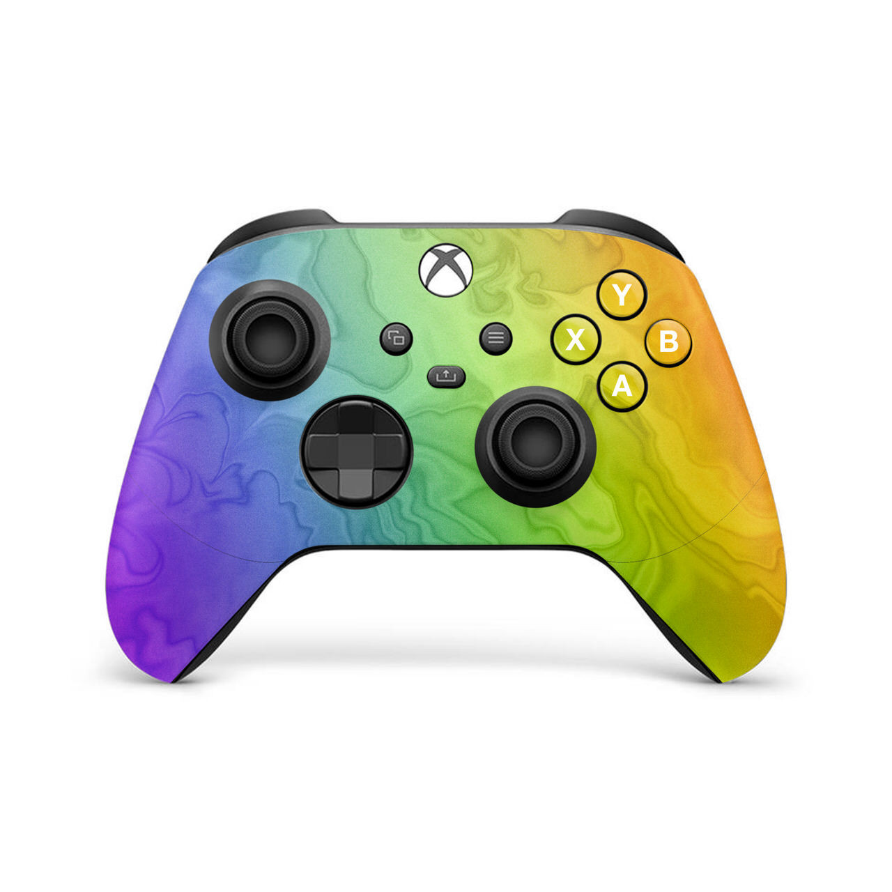 Black & White Marble Xbox Controller Skin | KO Custom Creations