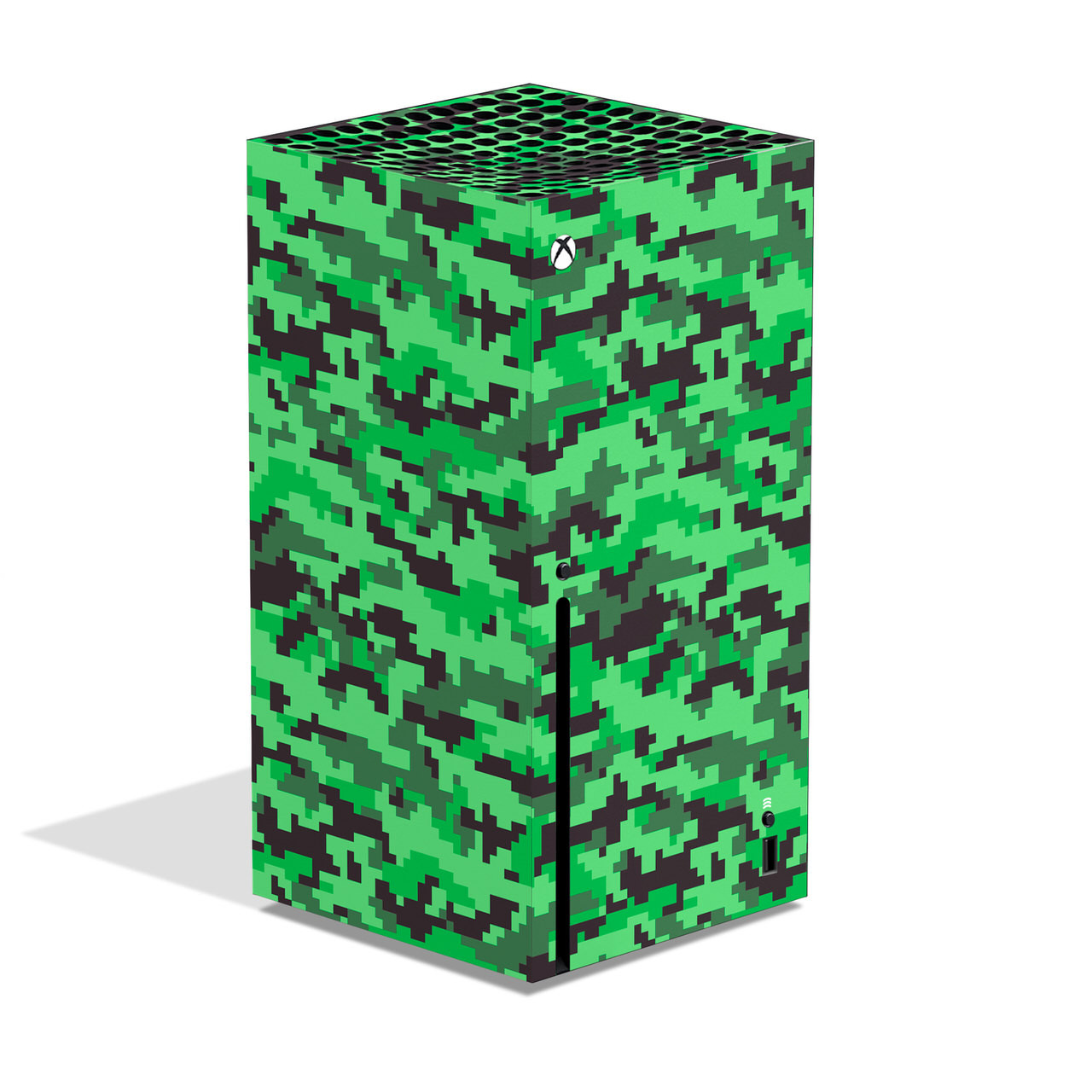 Green Digital Rain Xbox Series X Skin | KO Custom Creations
