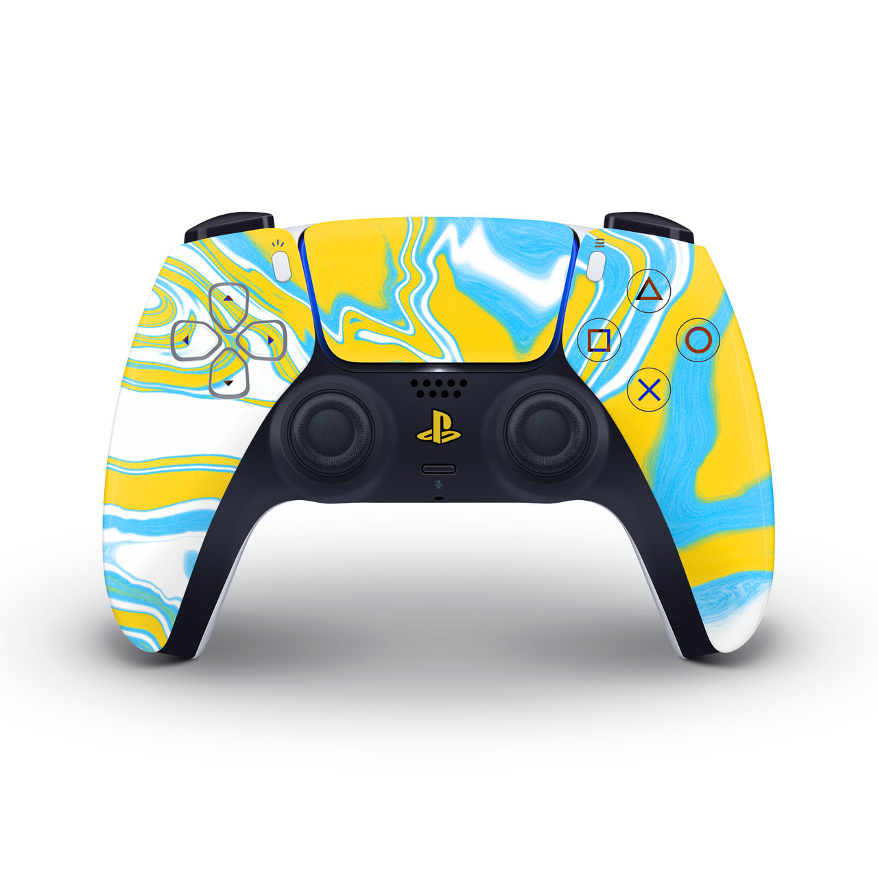 Thunder Stone Marbled PlayStation 5 Skin | KO Custom Creations