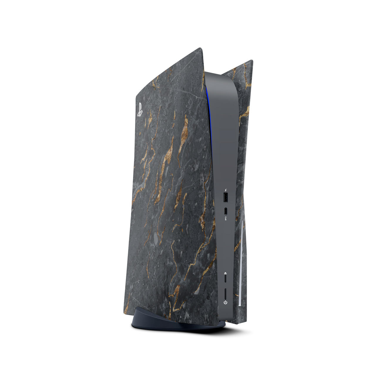 Charcoal Marble PlayStation 5 Console Skin | KO Custom Creations