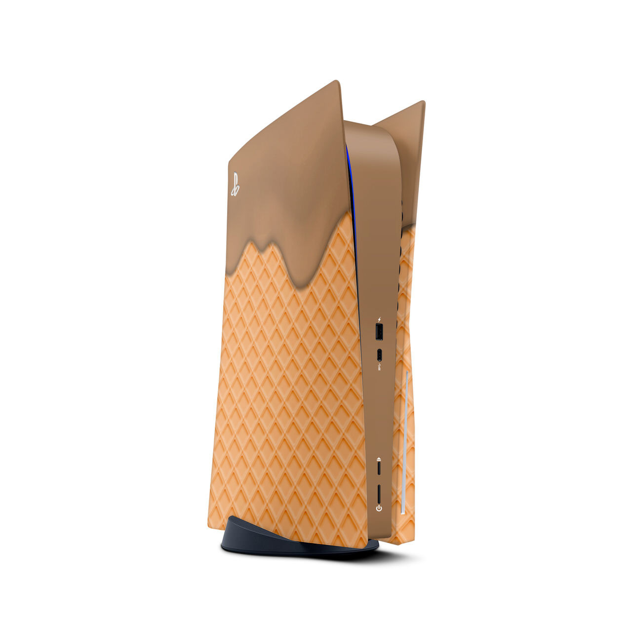 Chocolate Brown PlayStation 5 Skin | KO Custom Creations