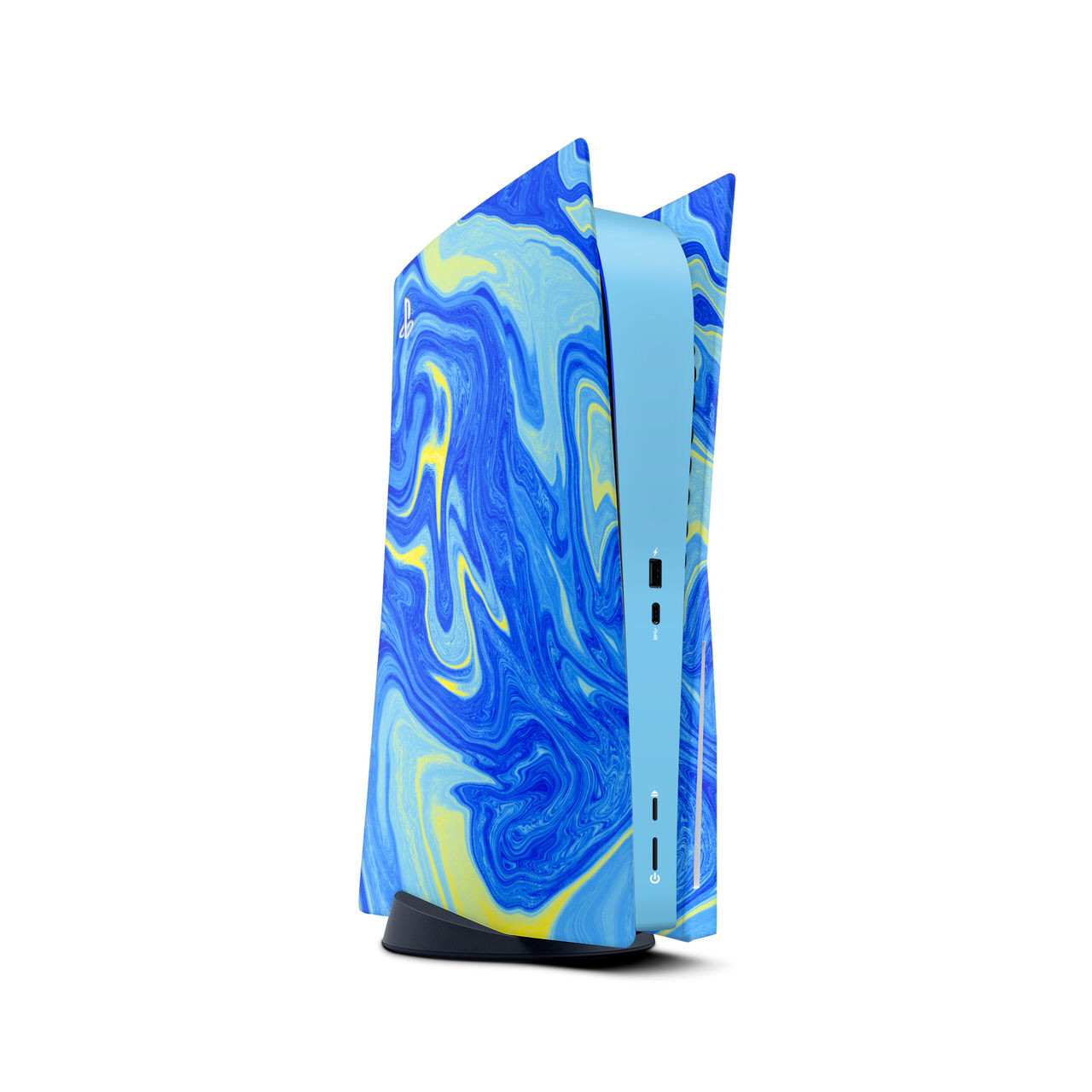 Dark Gold Marbled PlayStation 5 Console Skin | KO Custom Creations