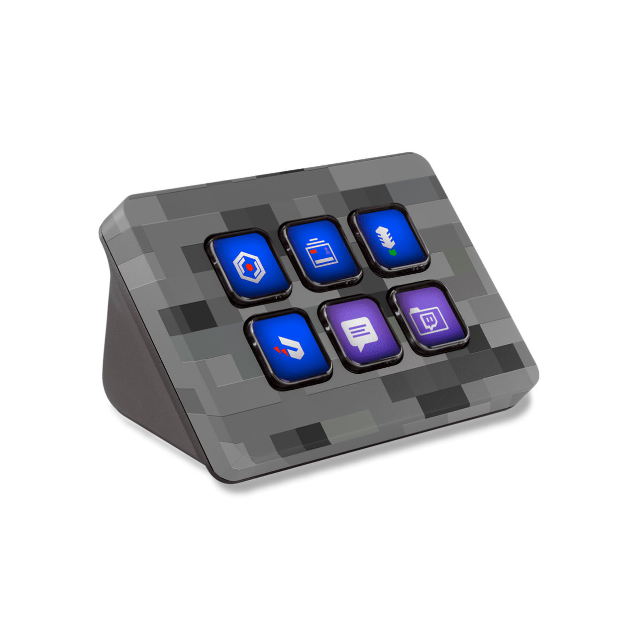 Coal Ore Block Elgato Stream Deck Mini Skin | KO Custom Creations