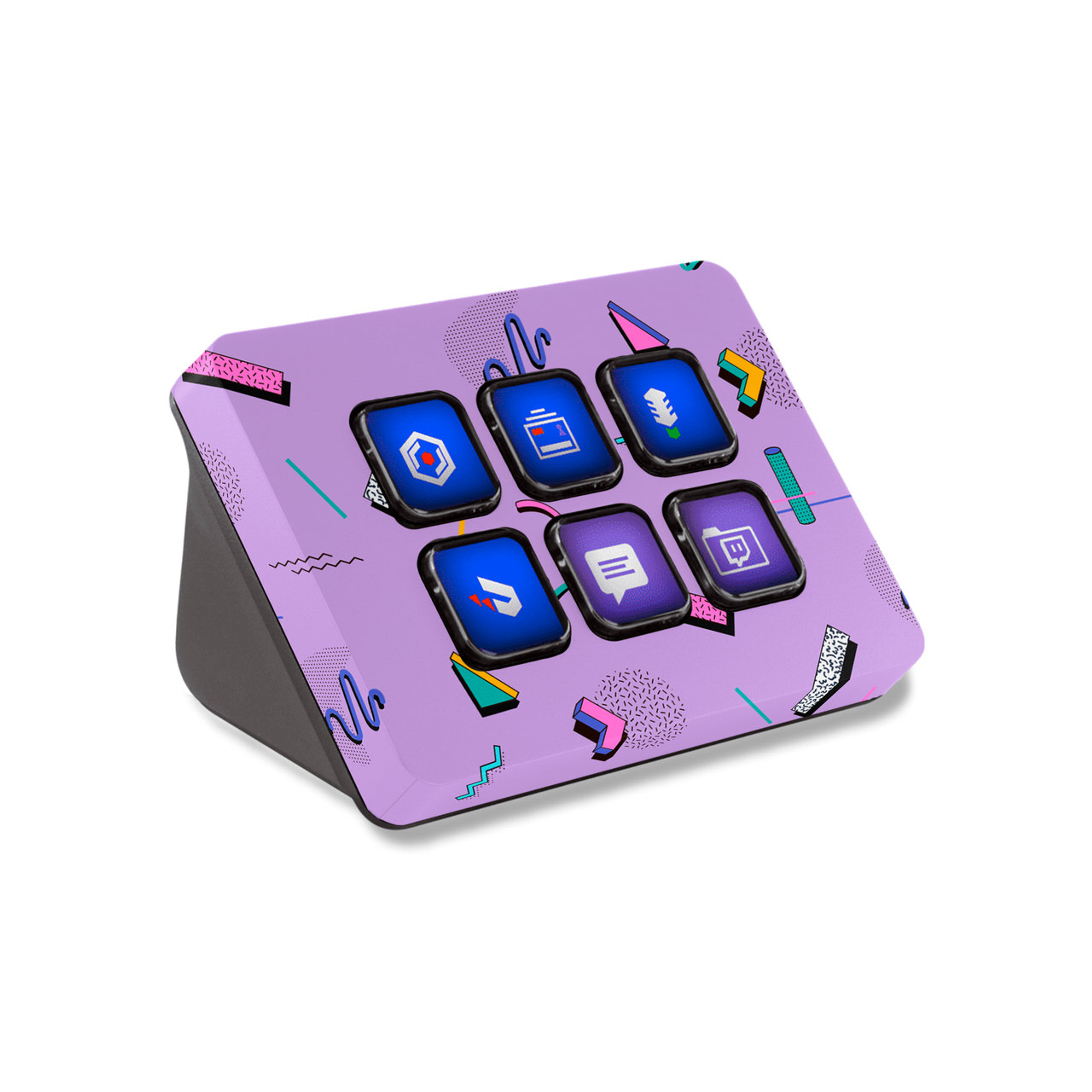 80s Aesthetic Elgato Stream Deck Xl Skin Ko Custom Creations