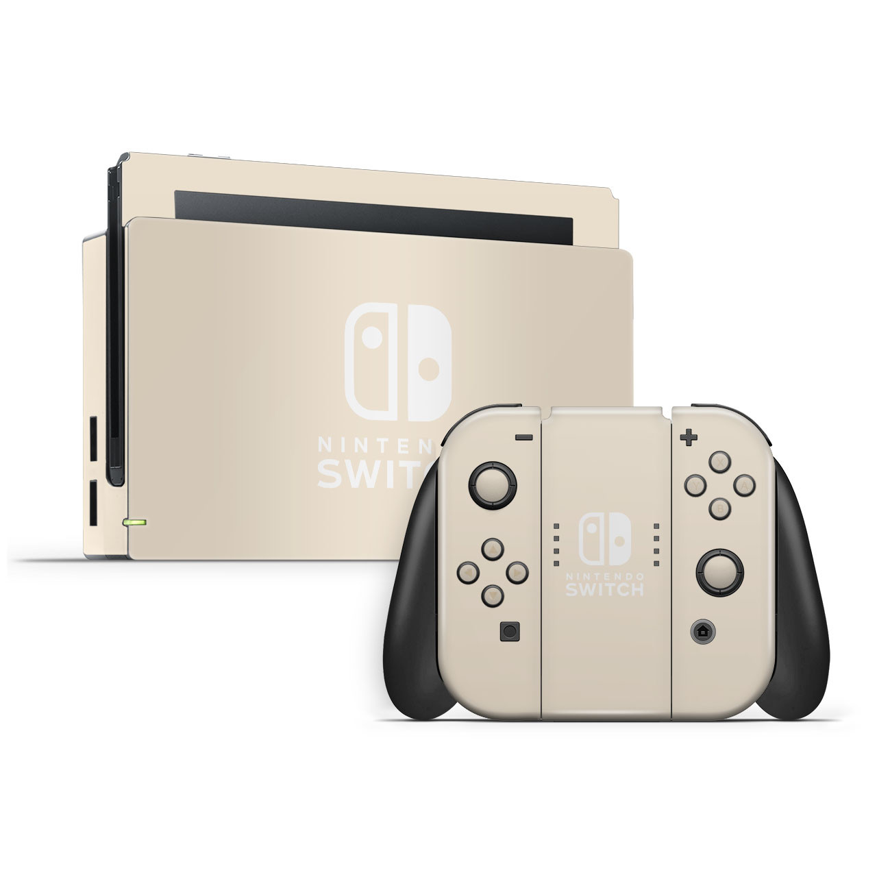 Albescent White Nintendo Switch Skins | KO Custom Creations