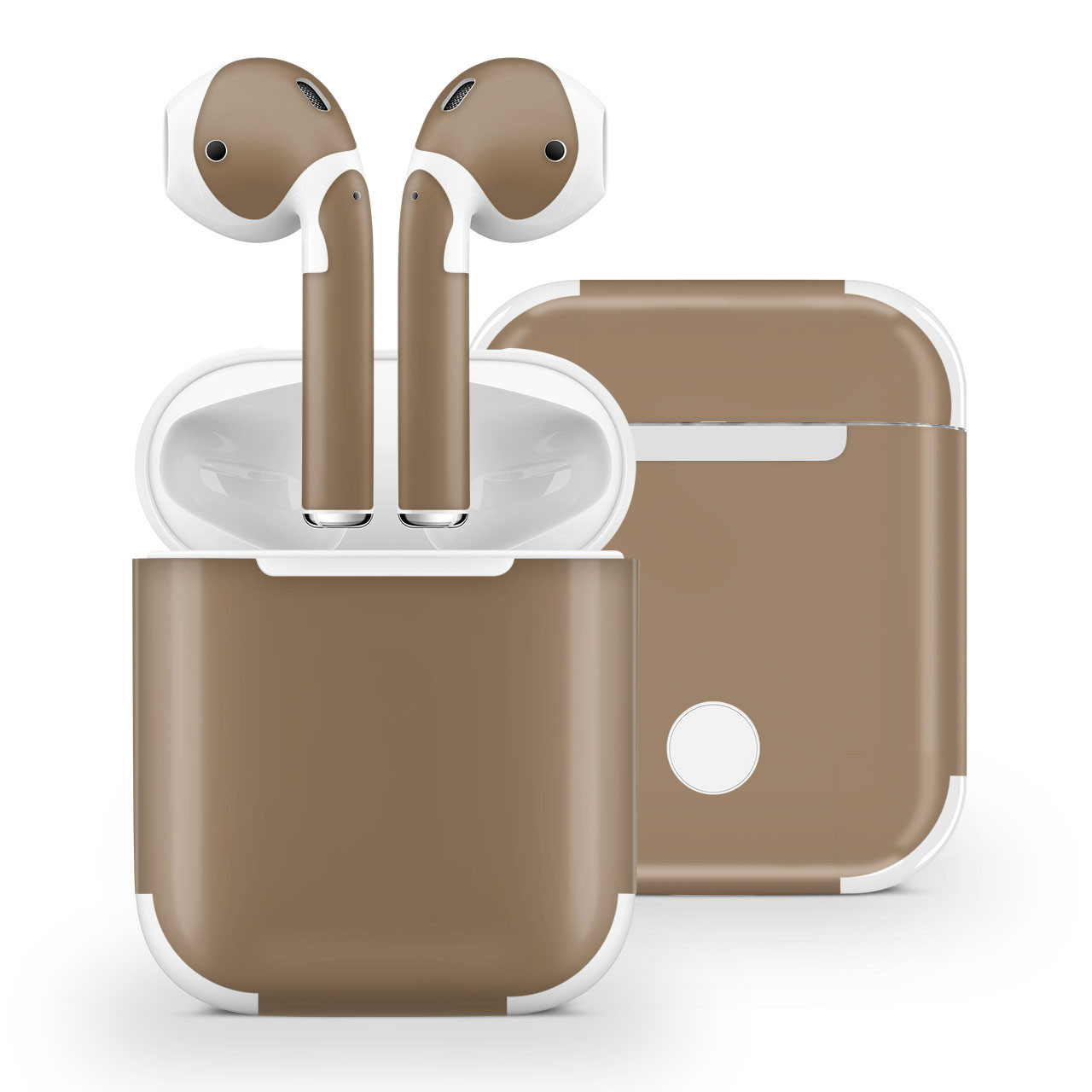 Chestnut Brown Apple AirPods Max Skin | KO Custom Creations