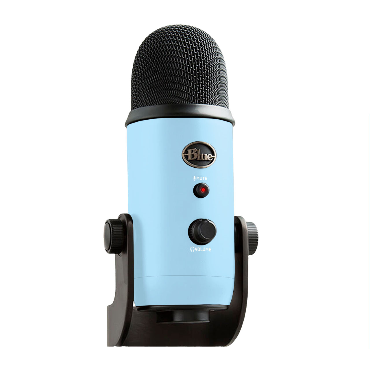 Candy Blue Yeti Microphone Skin | KO Custom Creations