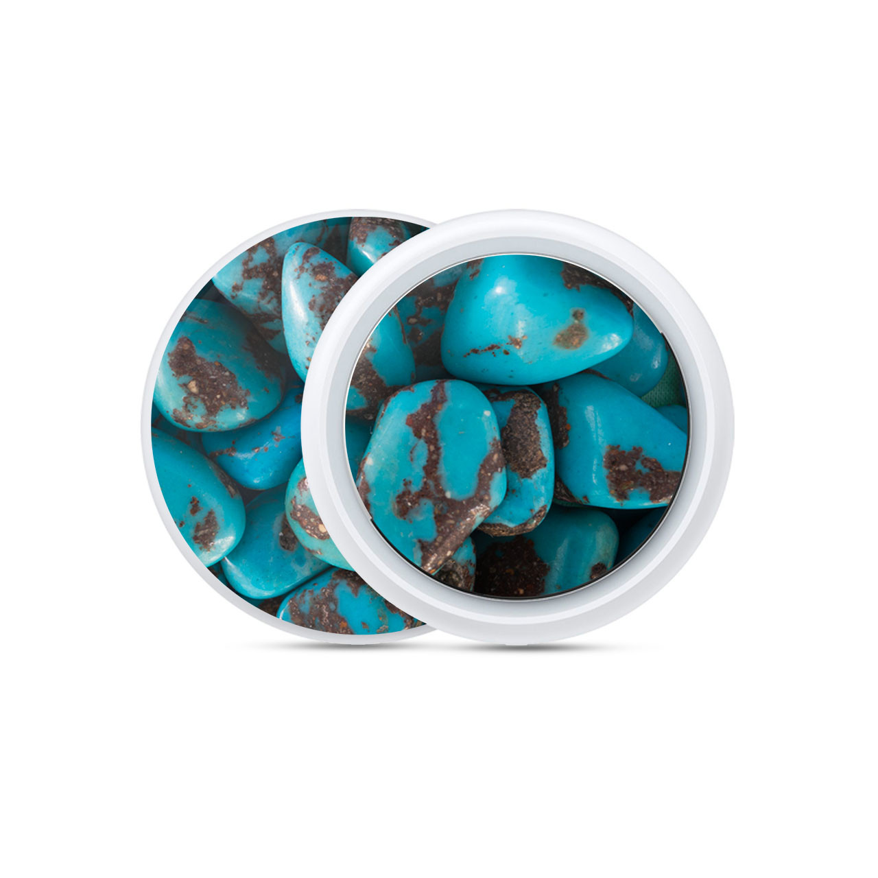 Zambian Turquoise Apple AirTag Skin | KO Custom Creations