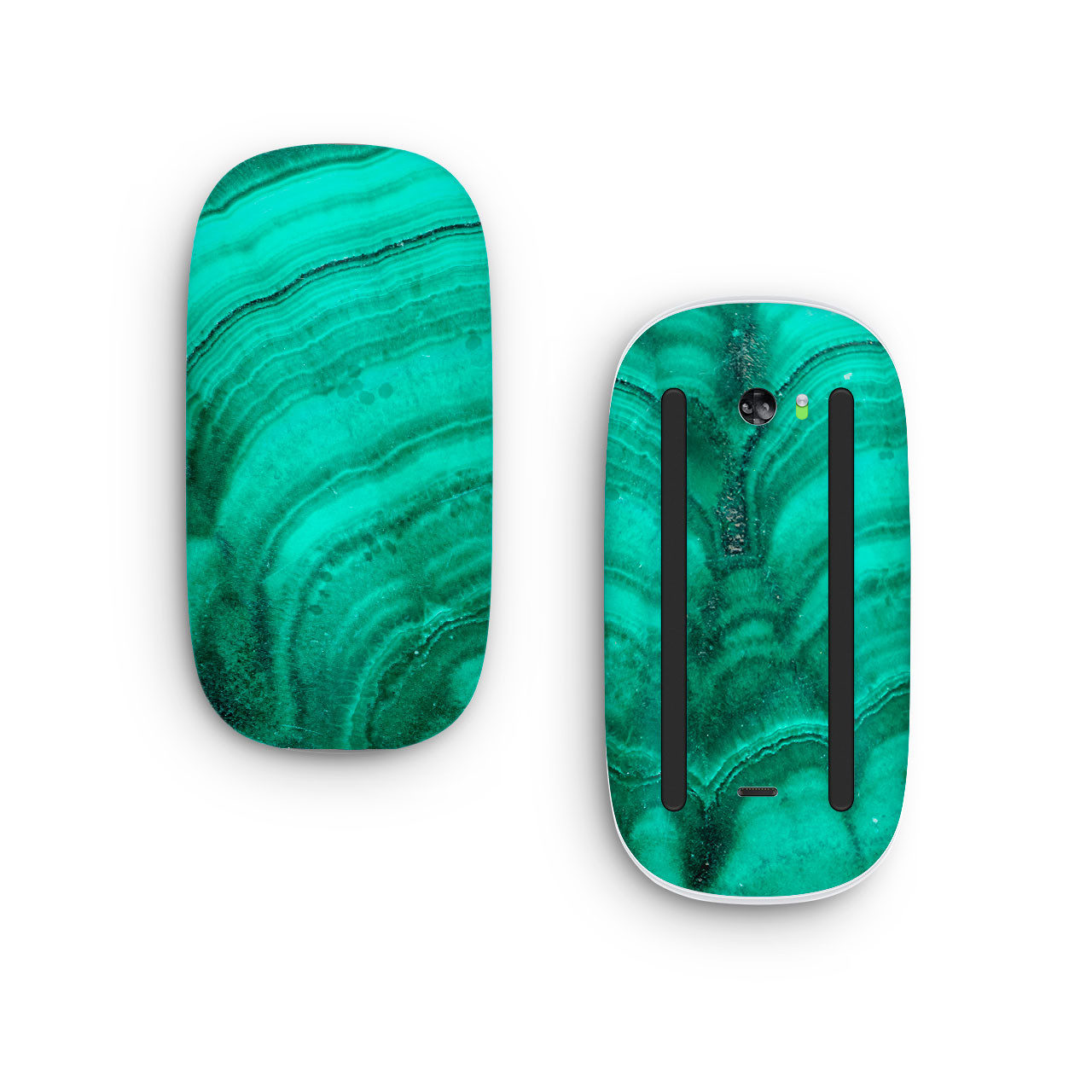 Chrysocolla & Malachite Apple Magic Mouse Skin | KO Custom Creations