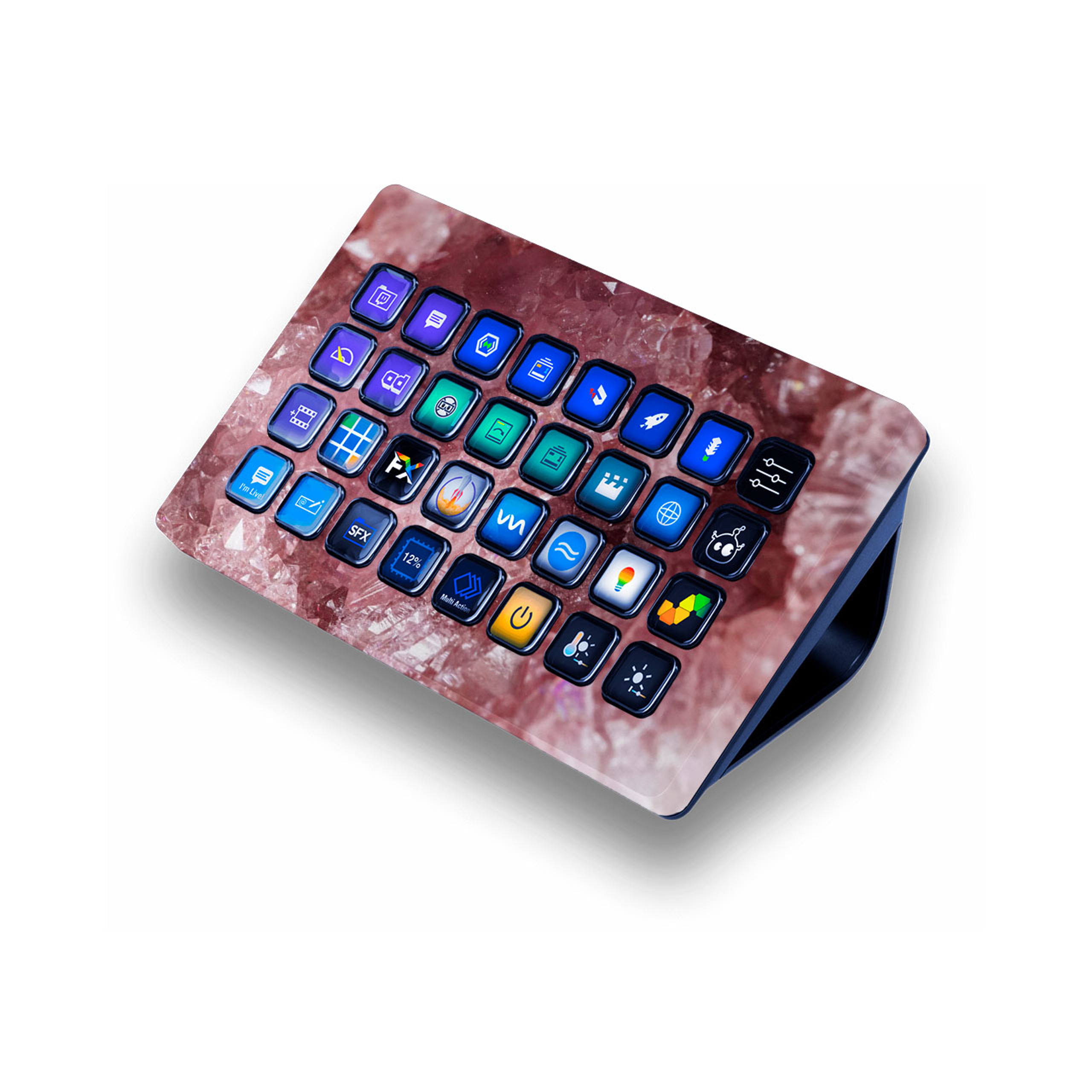 Pink Amethyst Elgato Stream Deck Skin Ko Custom Creations