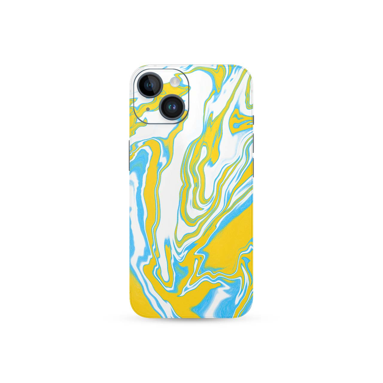 Thunder Stone Marbled iPhone 14 Pro Skin | KO Custom Creations