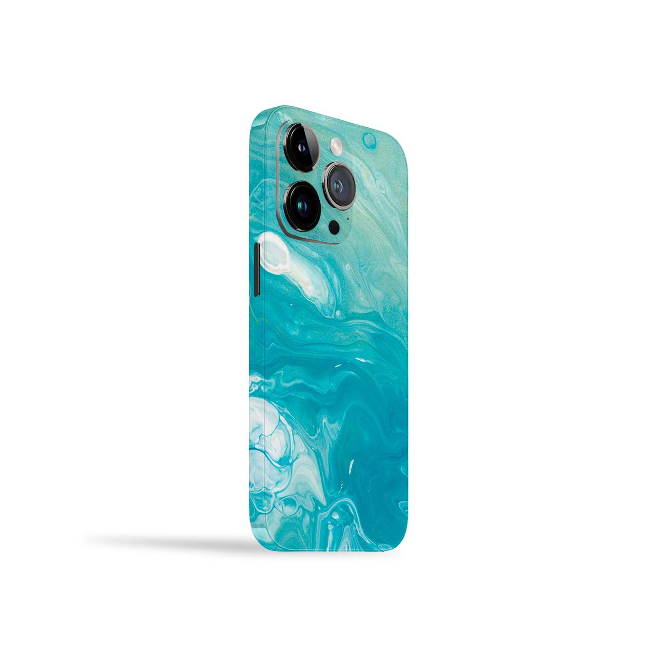 Water Stone Marbled iPhone 14 Pro Skin | KO Custom Creations