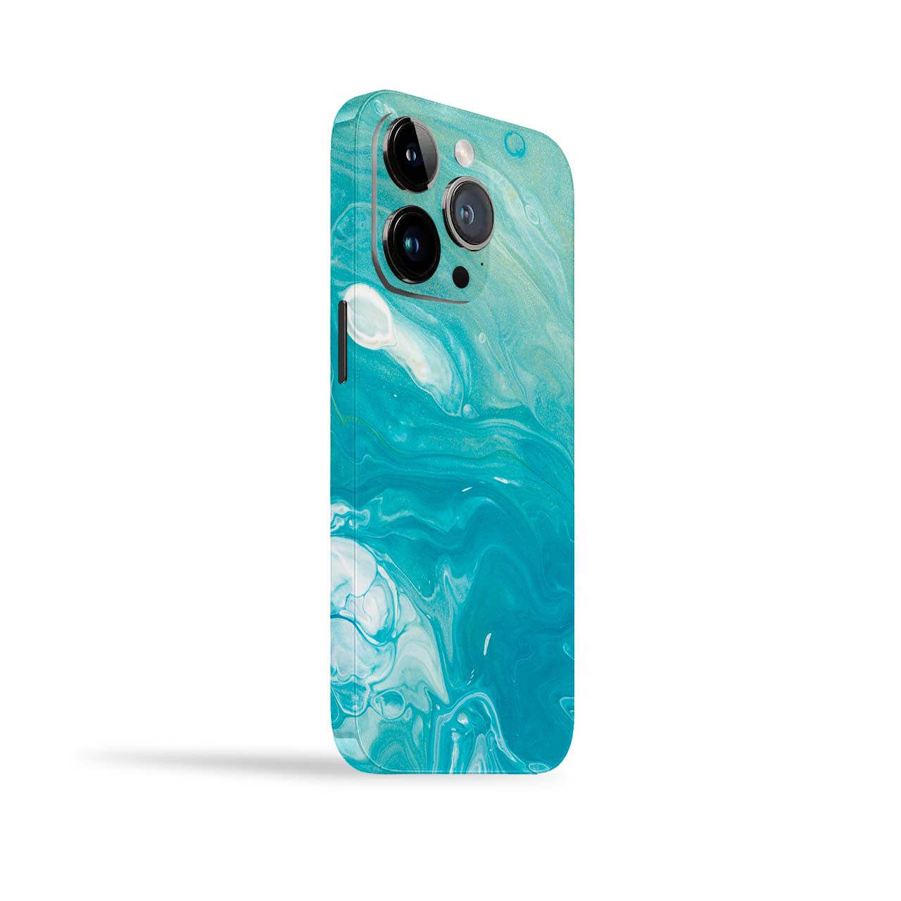 Rainbow Marbled iPhone 14 Pro Max Skin | KO Custom Creations