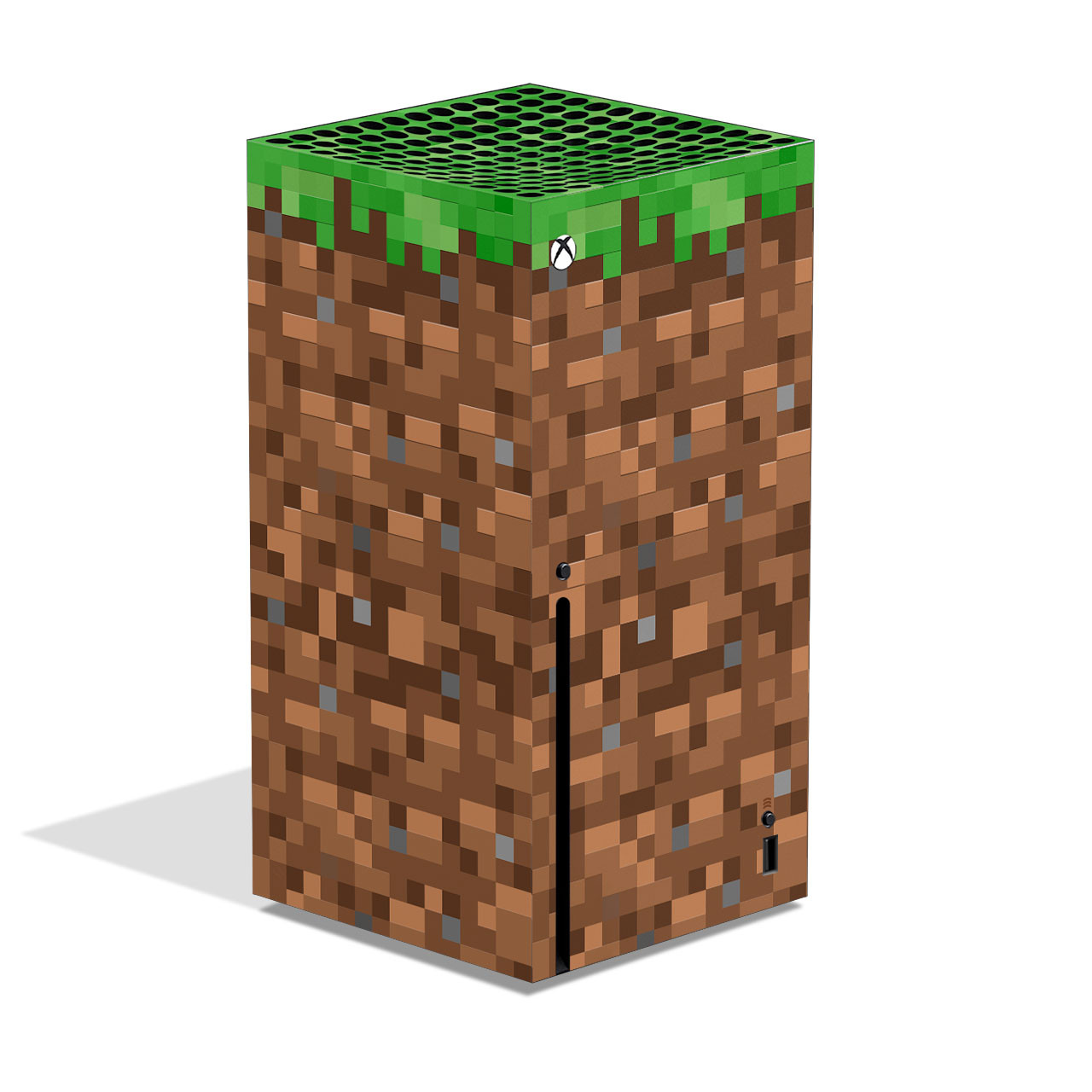 Pixel Grass Block Xbox Series X Skin | KO Custom Creations