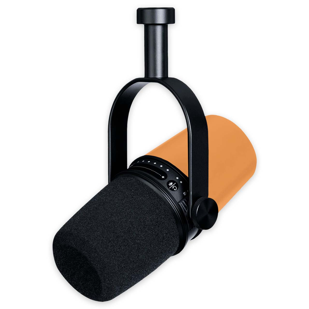 Persian Orange Shure SM7B Microphone Skin | KO Custom Creations
