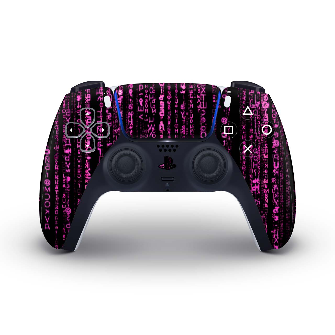 Inverted Digital Rain Ps5 Controller Skin | KO Custom Creations