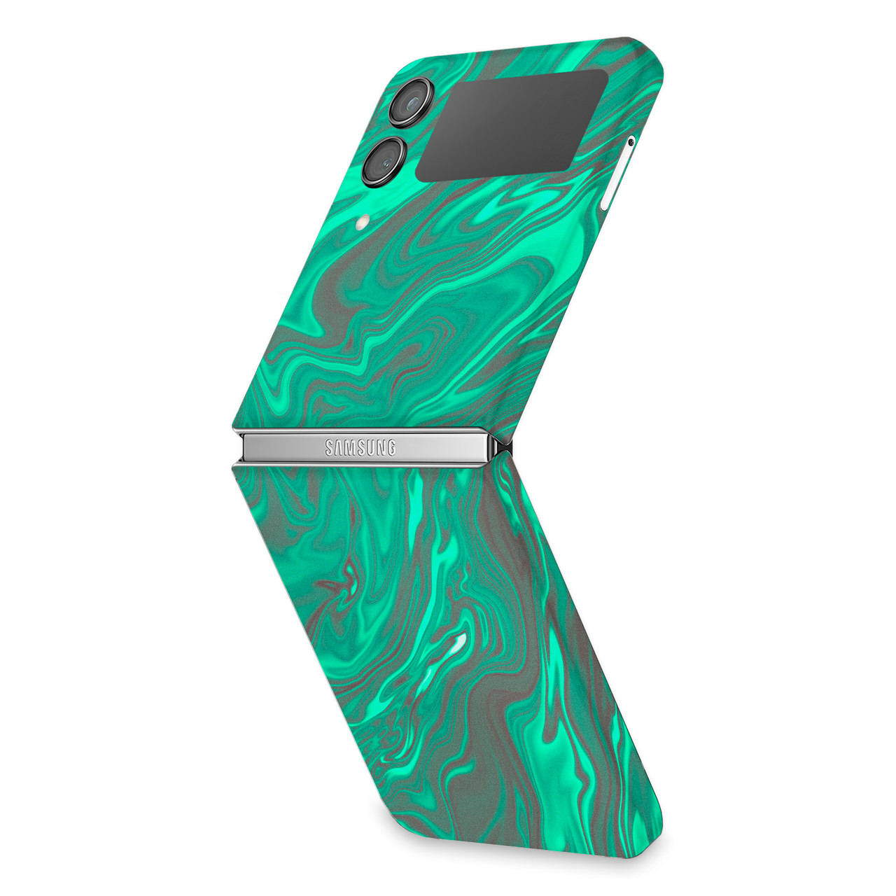 Pink Marbling Galaxy Z Flip4 Skin | KO Custom Creations