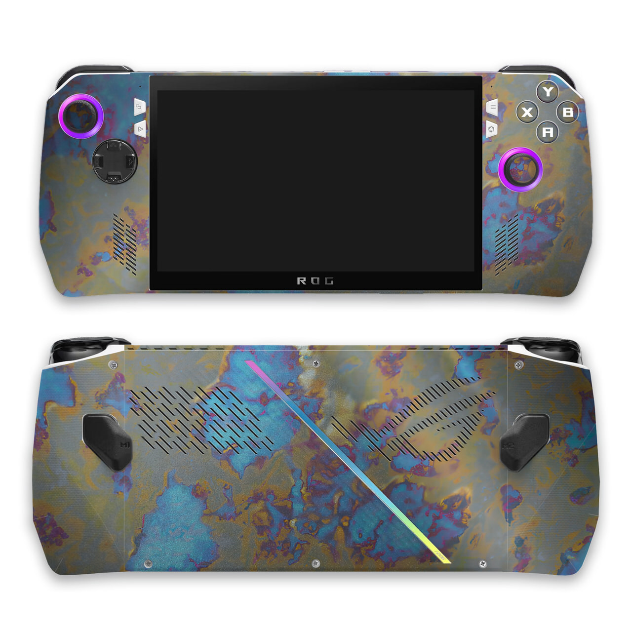 Case Hardened Blue Gem ASUS ROG Ally Skin | KO Custom Creations