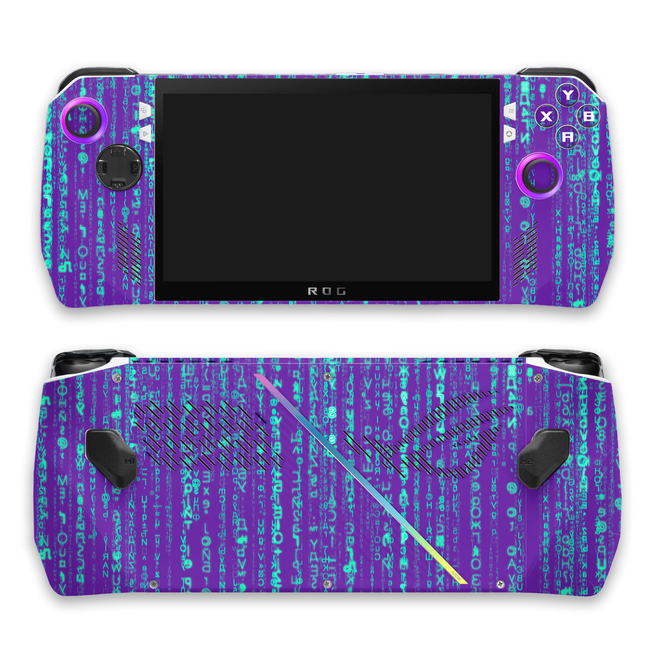 Inverted Digital Rain Ps5 Controller Skin | KO Custom Creations