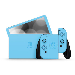 Night Blue Nintendo Switch OLED Skins | KO Custom Creations