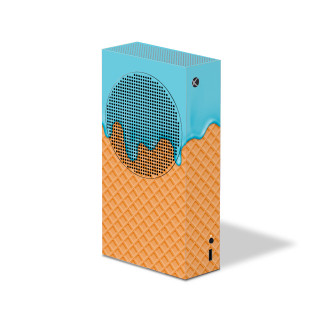 Blue Raspberry Ice Cream PlayStation 5 Skin | KO Custom Creations
