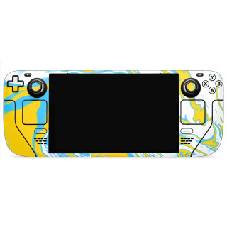 Water Stone Marbled Valve Steam Deck Skin | KO Custom Creations
